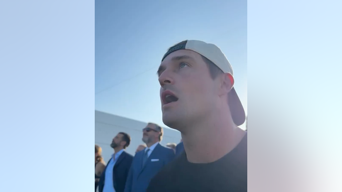 Bryson DeChambeau In Awe Watching SpaceX Starship Launch Next To Donald ...