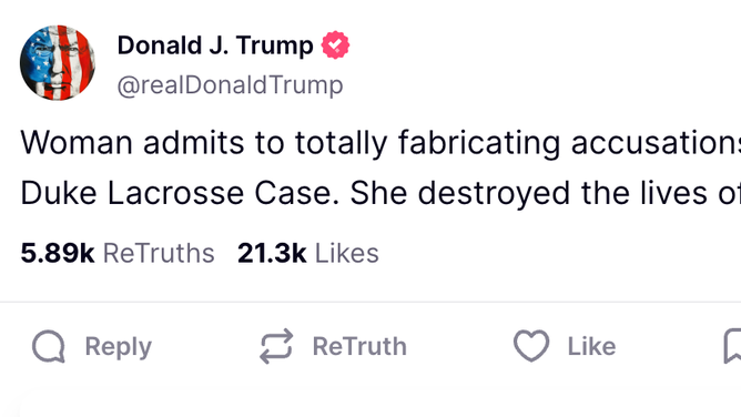 Donald Trump Posts About Duke Lacrosse Case | OutKick